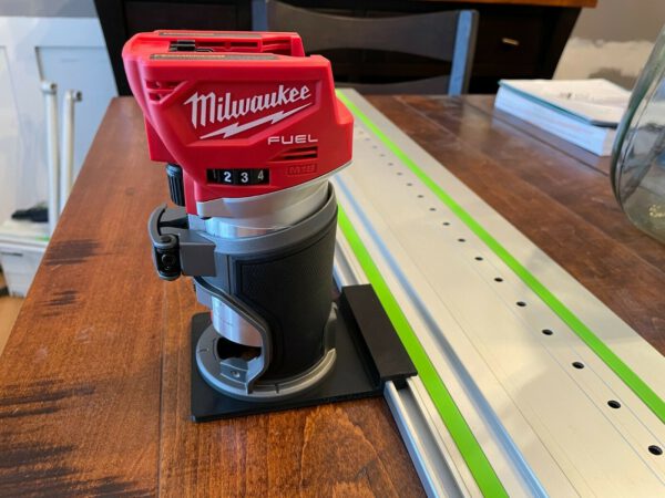Milwaukee Router Adapter for Festool & Makita Rails - ToolCurve