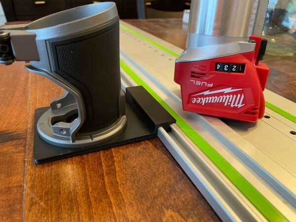 Milwaukee Router Adapter for Festool & Makita Rails - ToolCurve