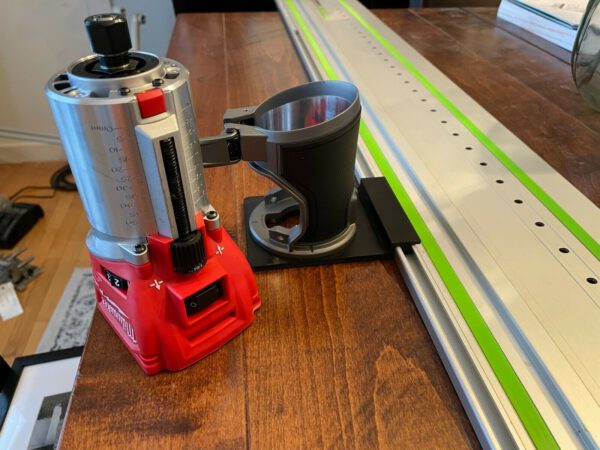 Milwaukee Router Adapter for Festool & Makita Rails - ToolCurve