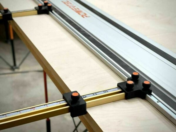 Parallel Guides for PowerTec Track Saw Guide Rail - ToolCurve